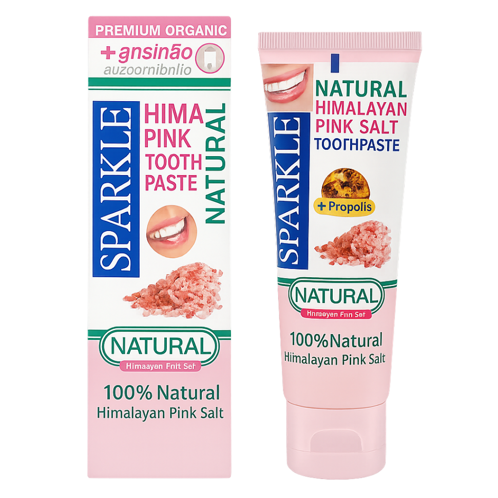 Periodontitis Toothpaste — Pink Salt Toothpaste (Sparkle) for Gum ...