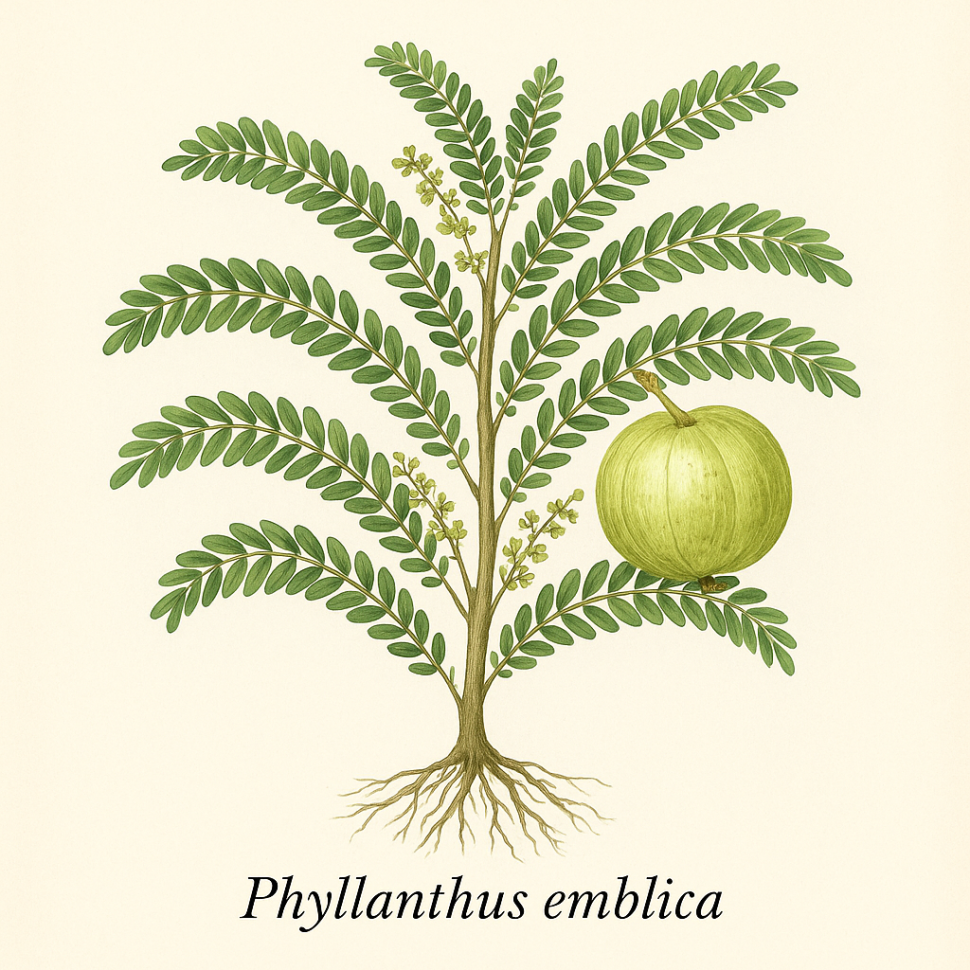 Филлантус эмблика - Phyllanthus emblica
